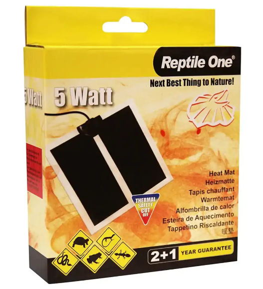 REPTILE ONE HEAT MAT 5W 14 X 15CM – Gold Coast Pet Centre