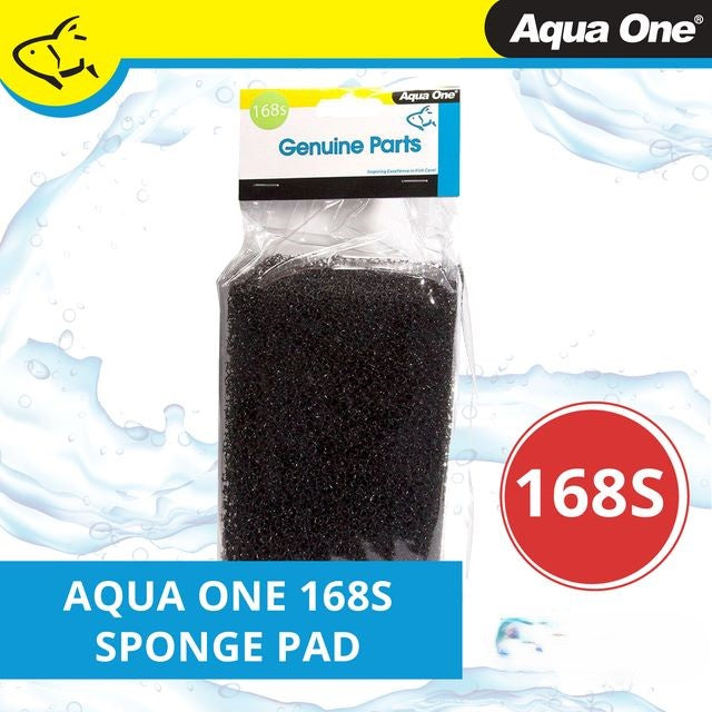 AQUA ONE LIFESTYLE 127 - SPONGE 3PK SET 168S – Gold Coast Pet Centre